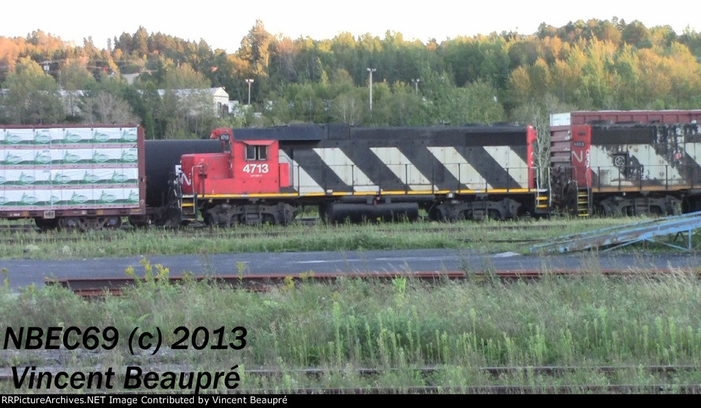 CN 4713 on the 579 West